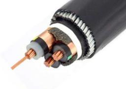 China CU/XLPE/CTS/SWA/PVC Steel Wire Armoured Power Cable MV Copper Cable for sale