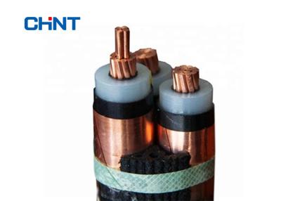 China Black Sheath 3 Core XLPE Cable Semi Conductor Insulation Screen IEC 60502.2 Standard for sale