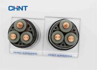 China Medium Voltage 3 Core XLPE Cable 18/30KV Aluminum / Copper Conductor IEC 60502-2 for sale