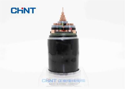 China LSZH Class 2 Copper Conductor XLPE insulation and steel tape armored MV Cable IEC 60502 3 cores 300mm2 for sale