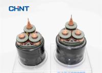 China 6/10 or 6.35/11KV double steel tape armored power cable with LSZH properties and cross section from 35~630mm2 for sale