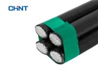 China Duplex Aerial Bundled Cable , 4 Core 95mm Aluminum Aerial Cable PE Jacket for sale
