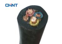 China Multi Core Rubber Insulated Cable , Black Rubber Cable Rated Voltage 450/750V for sale