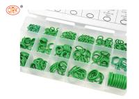 China Green AS568/ Metric HNBR Rubber 18 Dimensions O Ring Kit Box for Air-conditioning for sale