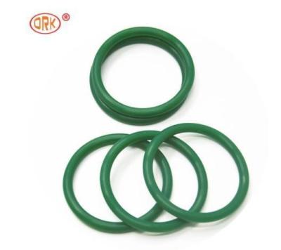 China Green Good Elongation Seals FDA Wras LFGB Certified Food Grade Silicone O-Ring with Temperature -60- 350 Degree for sale