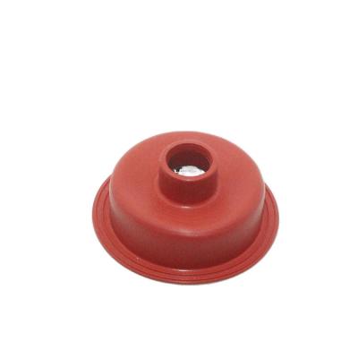 China Custom Molded EPDM NBR FPM FKM Silicone CR CP SBR Rubber Stopper Tube Cap Seals for sale