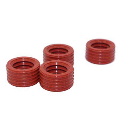 China Customized Red U-Shaped NBR USH Hydraulic Seal Rings for Energy Storage Connector for sale