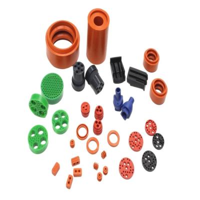 China Direct Custom Medical Food Grade Silicone Parts with 20-90 Shore A Hardness Range for sale