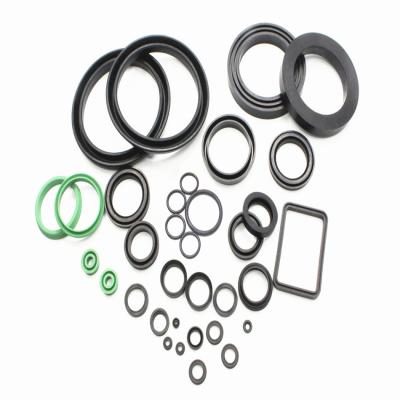 China 30 - 90 Shore A Hardness Rubber Ring Medical Molded Silicone Rubber Parts for sale