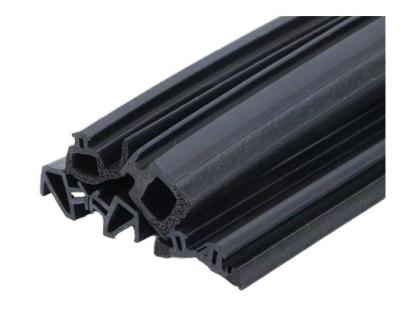 China 60 Mpa Pressure Flexible Durable Rubber Sealing Strip for Custom Size Door Bottom Seal for sale