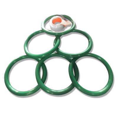 China VMQ FKM FPM Valve Rubber Seal Green Waterproof O Rings Seal For Multi-Purpose Airtight for sale