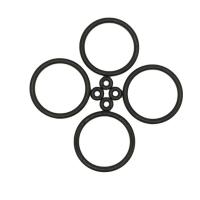 China Custom Industry High Precision Fpm Ffkm Hnbr Nbr Fkm Silicone Epdm Rubber Oring Seals for sale