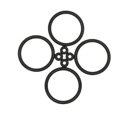 China Custom Industry High Precision Fpm Ffkm Hnbr Nbr Fkm Silicone Epdm Rubber Oring Seals for sale