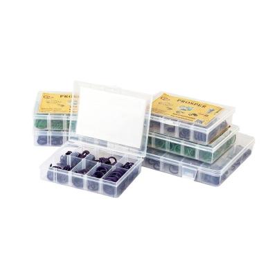 China NBR O Ring Valve Rubber Seal Assortment Kit 382 Pcs Black O Rings For Hydraulic Repair for sale