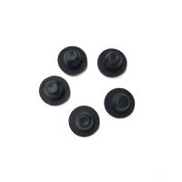 China Customer's Request AS PER CUSTOM DESIGN Silicone Rubber Dustproof Single Button Cover for sale