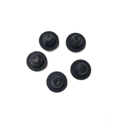 China Customer's Request AS PER CUSTOM DESIGN Silicone Rubber Dustproof Single Button Cover for sale
