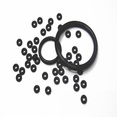 China 16mm Food-Grade Silicone Rubber O-Ring Seal in Black and Other Colors Customizable for sale