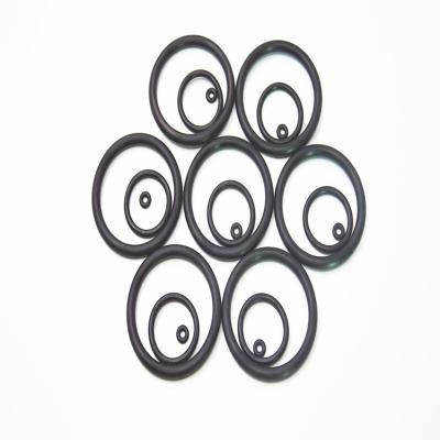 China ASTM D2000 Certified Black Nitrile Buna-N Rubber O-Ring for Cylinder Liner Seals for sale