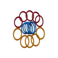 China Freely Customized Color Silicone O-Ring Seals for Oil Resistant Solutions for sale