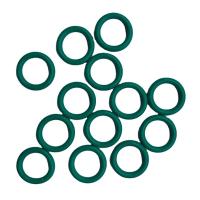 China Sealing Usage Red Silicone Rubber O-Ring Seal with OEM Acceptable Customization for sale