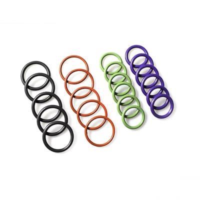 China Customized Silicone O Ring Black Small Buna NBR Seal FKM Rohs Reach Compliant Standard for sale