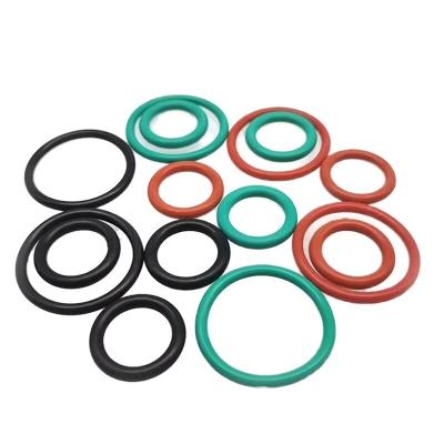 China Customized Processing High Temperature NBR FKM Silicon O-Ring Seals for Rubber Products for sale