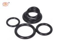 China Black 30-90 Shore A Hardness Range AS568 FKM Fluorosilicone O-Ring for Crane Parts Seals for sale
