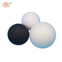 China FPM/FKM White Solid Fluorine Rubber Ball for Sealing in High Temperature and Corrosion Environments for sale