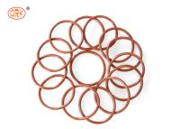 China Reddish NBR EPDM FKM Silicone O Ring Gaskets And O Rings For Machine Seal for sale