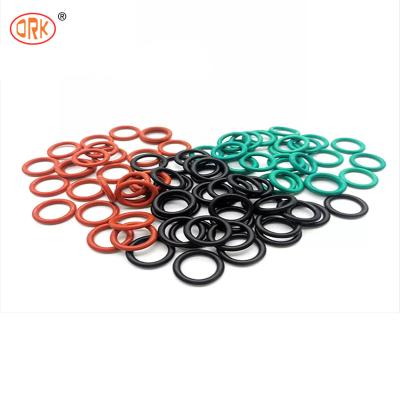 China Customized Color Pipe Rubber Seal NBR FKM EPDM Silicone AEM O Ring for sale