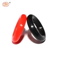 China Black Red Soft O Rings Corrosion Resistance Temperature Neoprene CR Rubber Pipe Gasket for sale