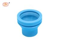 China Blue Bellows Mechanical Seal Special Shaped Silicone Mechanical Rubber Seal For Dust Covers Customized for sale