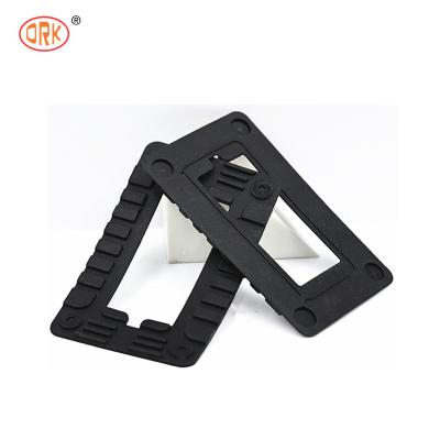 China Custom Size Silicone Flat O Ring Seal Gasket Thick Rubber O Ring Seal FDA for sale