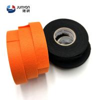 China Flame Retardant PET Cloth Tape 19mm x 25m, -40-125°C Temperature Range, UL 510 Certified for Automotive Wiring for sale