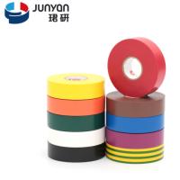 China Strong Adhesion Coloured PVC Electrical Tape 19mm 600V Flame Retardant with Chemical Resistance for Industrial Applications for sale