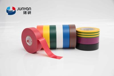 China 142 Low VOC PVC Electrical Insulation Tape 0.12mm Thickness 600V Rating REACH RoHS Compliant for sale