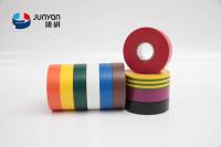 China JUNYAN Flexible Electrical Tape Flame Retardant Yellow PVC Tape Lead Free for sale