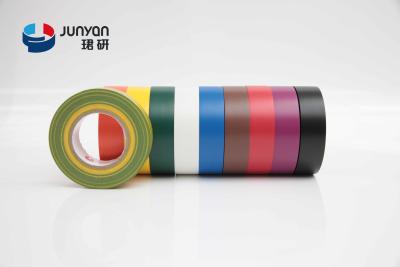 China JUNYAN PVC Electrical Tape 20m Length 600V Flame Retardant Orange Insulation Tape 15mm-50mm Width Options for sale