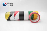 China 0.13mm-0.18mm Yellow PVC Floor Marking Tape | 20-28 N/cm Tensile Strength | ECO Friendly ISO Certified for sale