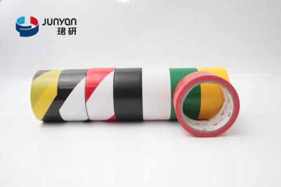 China 0.13mm-0.18mm Yellow PVC Floor Marking Tape | 20-28 N/cm Tensile Strength | ECO Friendly ISO Certified for sale
