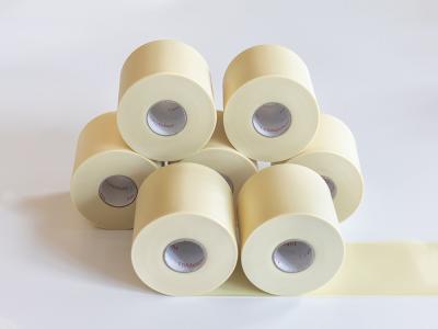 China F130 Non-Adhesive PVC Pipe Wrapping Tape 0.13mm Thickness 16N/cm Tensile Strength for HVAC Systems for sale