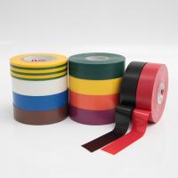 China 600V PVC Electrical Tape 0.18mm x 19mm x 20m Colorful Insulation for sale