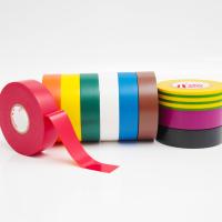 China High Quality PVC Electrical Tape with 80°C Max Temp and 0°C Min Temp for Industrial Electrical Insulation in 20m Length for sale