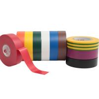 China 20m Length 0.13mm Thickness PVC Electrical Tape with 80°C Max Temp for Industrial Use for sale