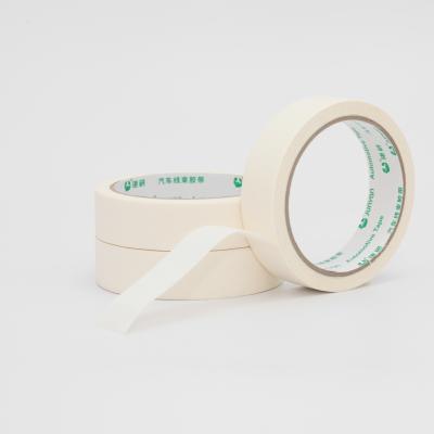 China High Quality Crepe Paper Electrical Insulation Tape 0.13mm x 50m Roll for Quick Application and Easy Removal for sale