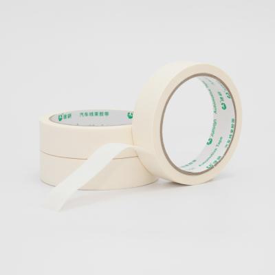 China Crepe Paper Masking Tape 0.13mm x 50m with Easy-Strip Feature for Wire Harness Bundling - RoHS REACH Compliant for sale