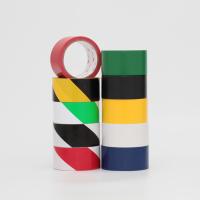 China High Adhesive PVC Floor Marking Tape for Electrical Equipment Bright Color and Easy Removal High Strength Customized Size Label for sale