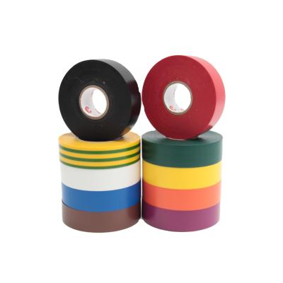 China Industrial Grade PVC Electrical Tape with Customized Size and Color Coding for Electrical Insulation for sale