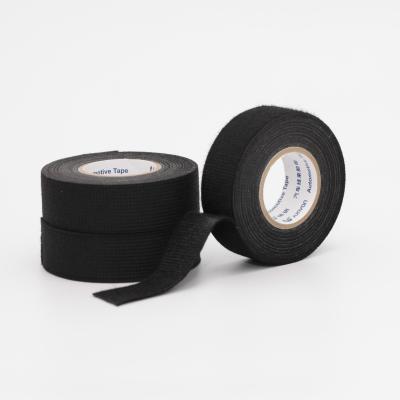 China Wholesale High-quality Adhesive PET Electrical Tape Wire Harness Insulation Protection Jumbo Roll Custom Size Label JUNYAN Model for sale