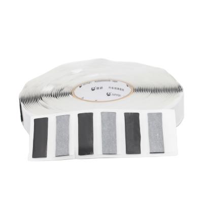 China High Quality 1.5 G/cm Silicone Rubber Chemical Flame Retardant Aluminum Tape RoHS REACH Compliant EMI/FRI Shielding No for sale